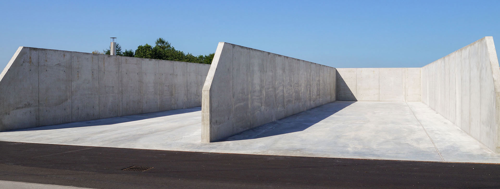 Agarsilos als Flachlager oder Fahrsilo aus Beton - wolfsystem.de