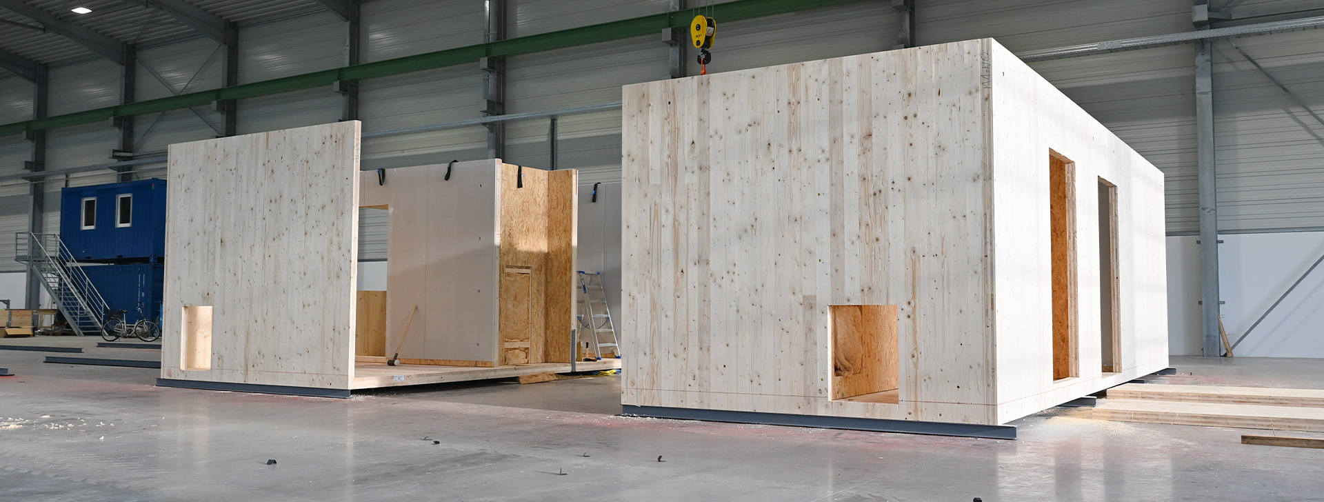 Modulare System für den Industrie- und Gewerbebau - wolfsystem.de